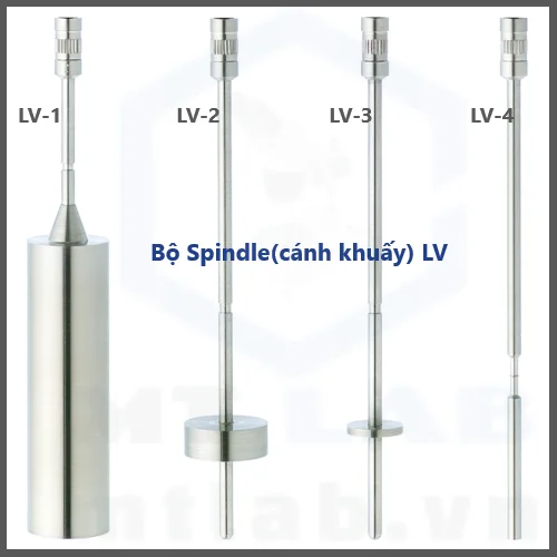 Cánh Khuấy LV Spindle|Dùng cho máy đo độ nhớt thang thấp LV